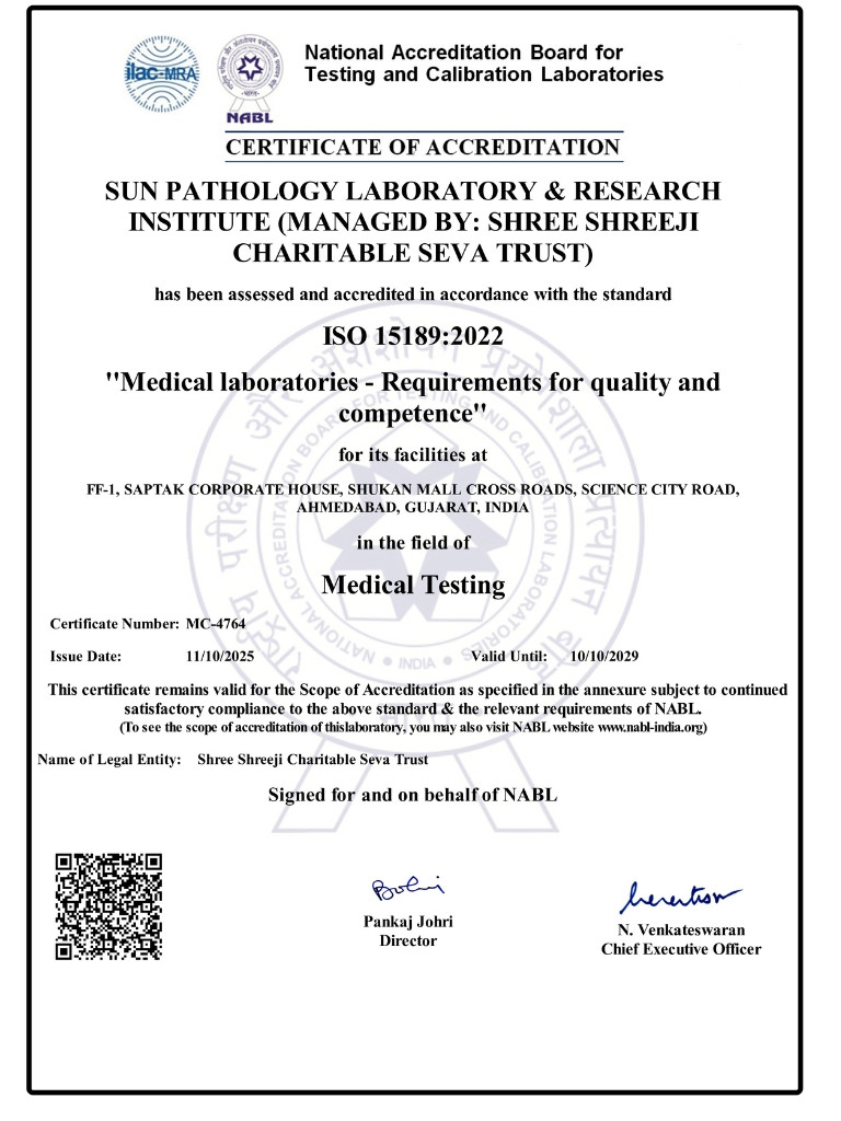 Sun Pathology Laboratory | Certifications & Achievements